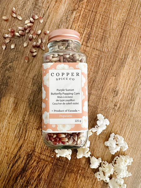 Popping Corn Butterfly - Purple Sunset | Copper Spice Co