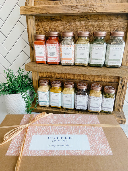 Pantry Essentials II Set (Jars) | Copper Spice Co