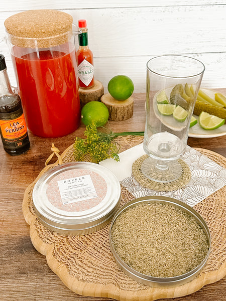 Caesar Cocktail Rim Salt - Dill Pickle Caesar | Copper Spice Co