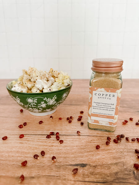 Popcorn Seasoning - Frosted Cinnamon Roll | Copper Spice Co