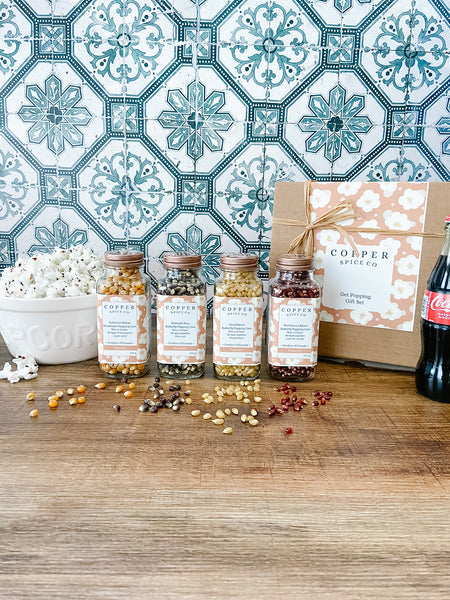 Get Popping Popcorn Gift Set | Copper Spice Co
