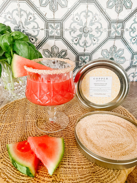 Cocktail Rim Salt - Habanero Honey Salt | Copper Spice Co