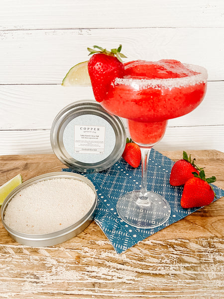 Cocktail Rim Salt - Salty Sweet Citrus Salt | Copper Spice Co