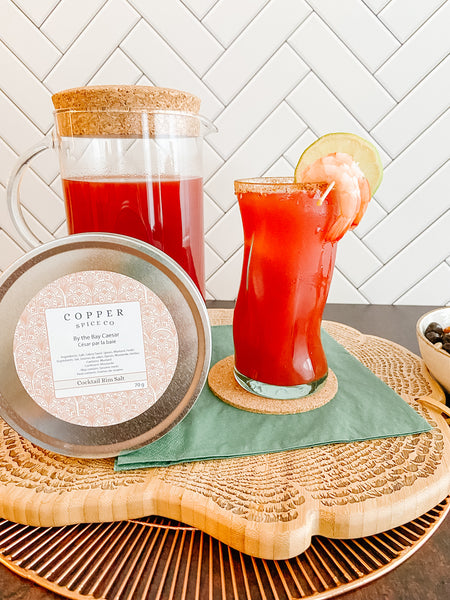 Caesar Cocktail Rim Salt - By the Bay Caesar | Copper Spice Co