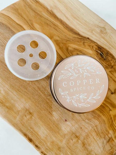 Sifter Cap + Lid | Copper Spice Co