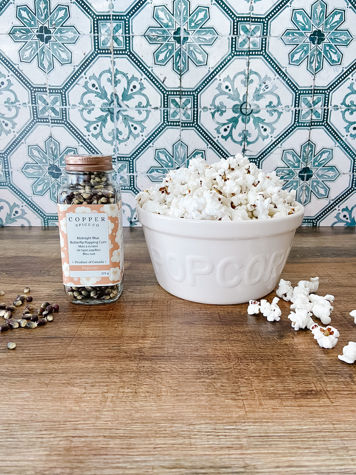 Popping Corn Butterfly - Midnight Blue | Copper Spice Co